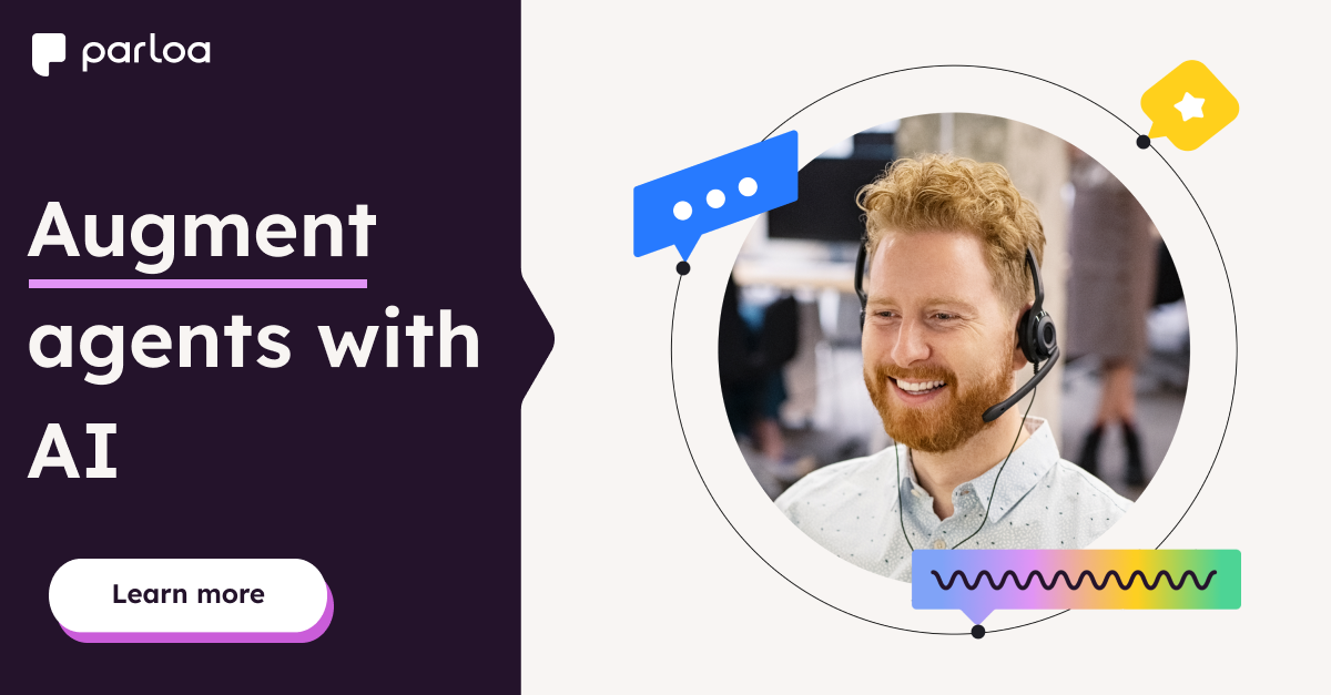 Augment customer service capabilities with Parloa Augment customer service capabilities with Parloa